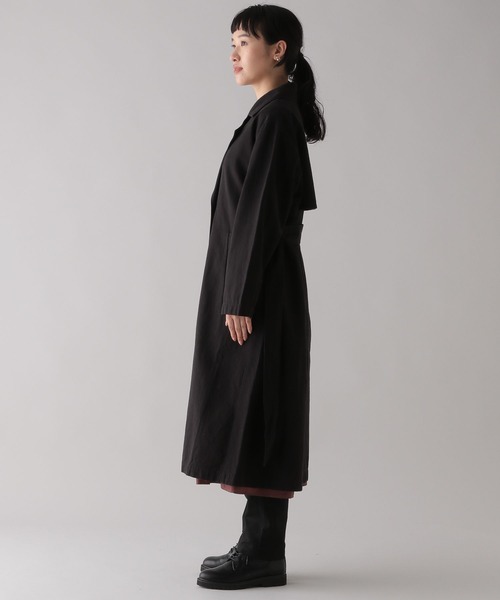 studio CLIP（スタディオクリップ）の「《Natural by studio CLIP》ヘリンボントレンチコート（トレンチコート ...