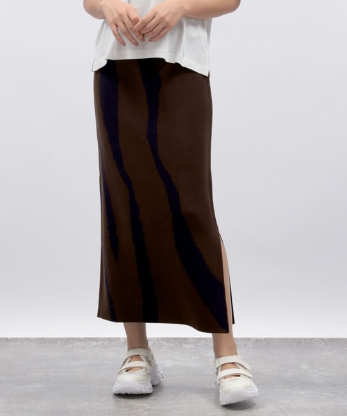LAKOLE（ラコレ）の「12ゲージラクリルWJQナロースカート / 116723（スカート）」 - WEAR
