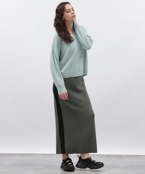 LAKOLE（ラコレ）の「12ゲージラクリルWJQナロースカート / 116723（スカート）」 - WEAR