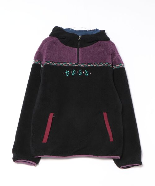 TCSS（ティーシーエスエス）の「JACKET/Critical Slide(TCSS)クリティカルスライドクフリース素材フード付きハーフ ...