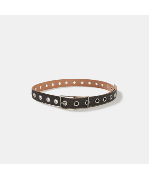 【セール】EYELET CRACK LEATHER BELT (BROWN)（ベルト）｜LCDC TM（エルシーディーシーティーエム）の ...