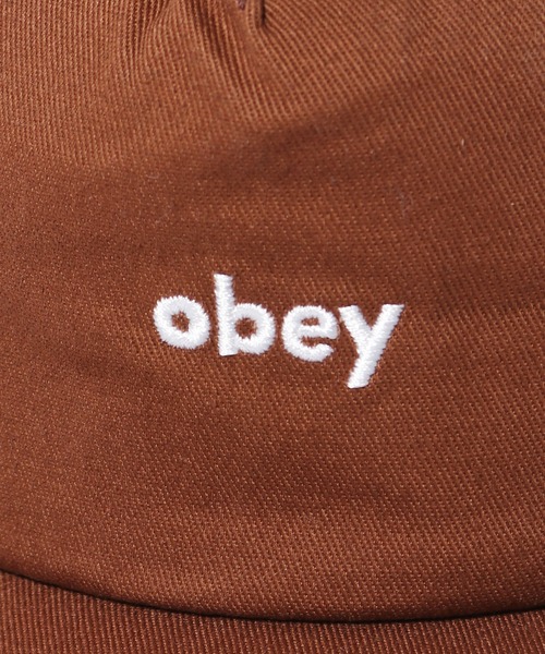 OBEY（オベイ）の「OBEY/オベイ FRANK 5 PANEL SNAPBACK キャップ（キャップ）」 - WEAR