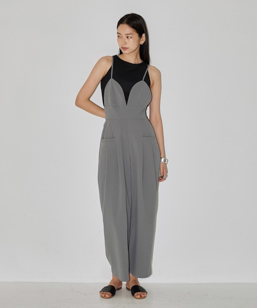 hellam（へラム）の「ビスチェオールインワン（サロペット/オーバーオール）」 - WEAR