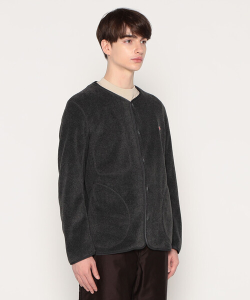 DANTON（ダントン）の「MEN'S FLEECE COLLARLESS JACKET（ノーカラージャケット）」 - WEAR