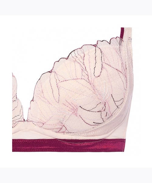 AMOSTYLE BY Triumph（アモスタイルバイトリンプ）の「チャーミングラマー ノンワイヤー ブラジャー イン ザ フォレスト【E,Fカップ】 AMST1442 HU2 JX ...