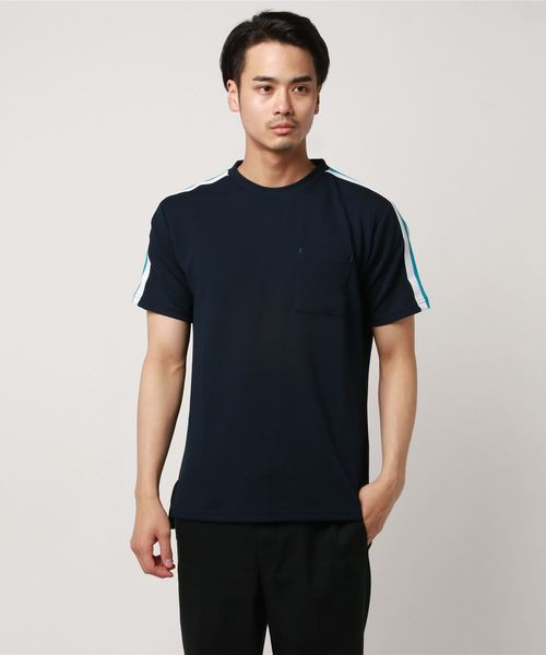 IGNIO（イグニオ）の「ラインTシャツ（Tシャツ/カットソー）」 - WEAR