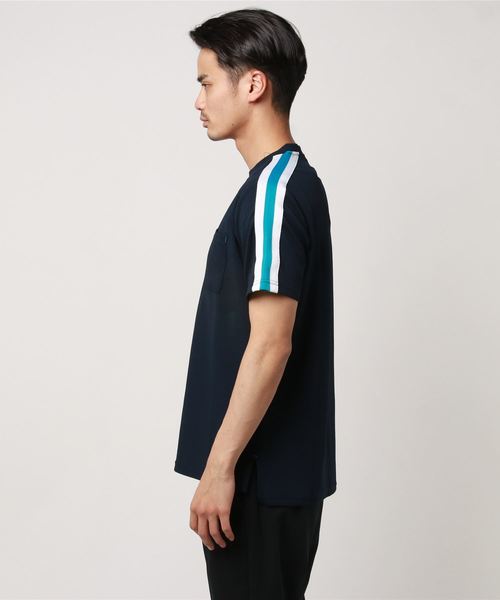 IGNIO（イグニオ）の「ラインTシャツ（Tシャツ/カットソー）」 - WEAR