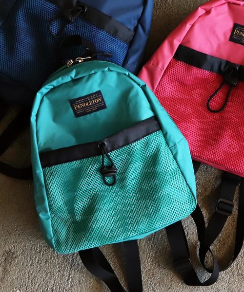 PENDLETON（ペンドルトン）の「∴【 PENDLETON / ペンドルトン 】ネオンメッシュ ミニバックパックNEON DAYPACK リュック（バックパック/リュック）」 - WEAR