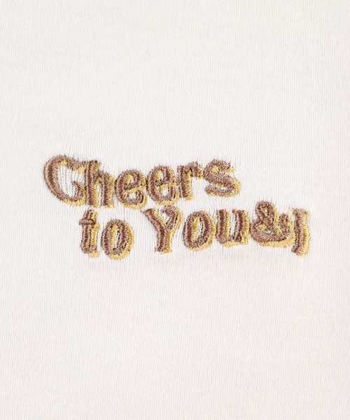 ALEXIA STAM（アリシアスタン）の「Cheers to You & I Cropped Tee / メッセージロゴMini Tee（T ...