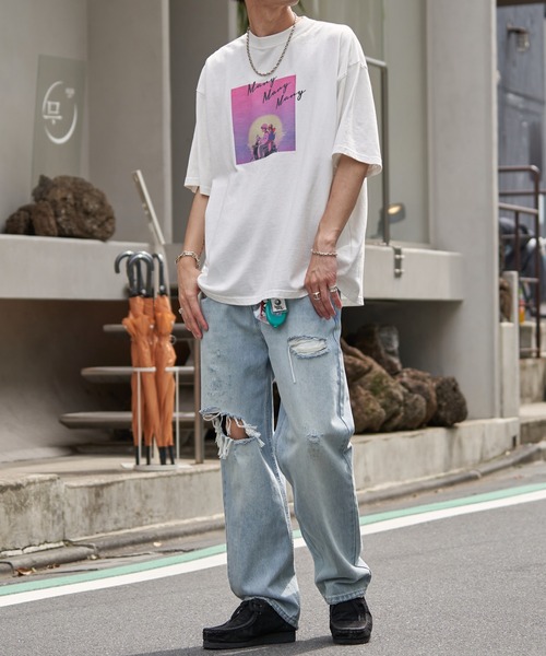 PUBLUX（パブリュクス）の「【マリマリマリー×PUBLUX】END CREDIT TEE/フロントプリント/ユニセックス【限定展開】（T ...