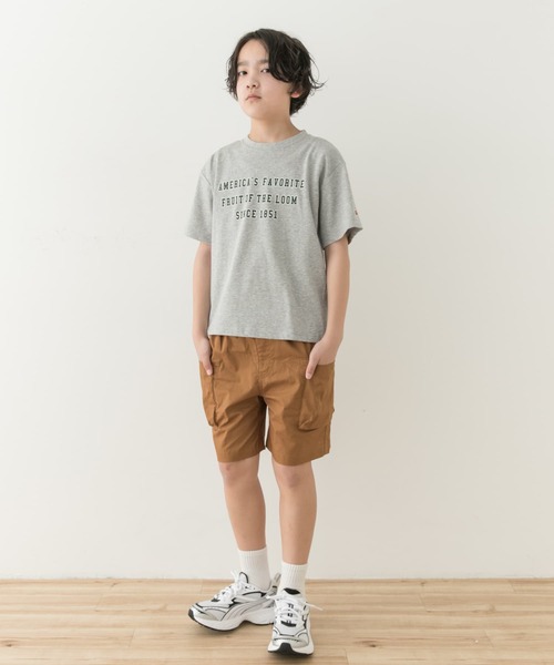 URBAN RESEARCH DOORS（アーバンリサーチドアーズ）の「『WEB/一部店舗限定』コットンサイドポケットショーツ(KIDS ...