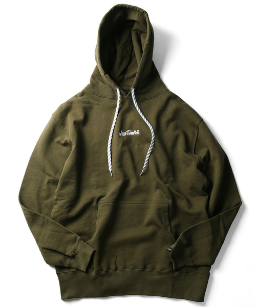 WILD THINGS（ワイルドシングス）の「WILD THINGS/ワイルドシングス 別注LOGO SWEAT PARKA/ロゴスウェット ...