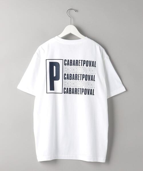 cabaret poval（キャバレーポバール）の「＜cabaret poval＞ HEAD LOGO TEE WHITE/Tシャツ（Tシャツ ...