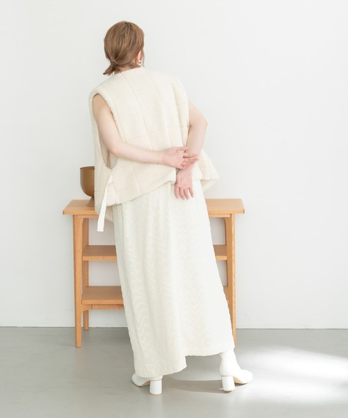 KBF（ケイビーエフ）の「2WAYカットジャガードワンピース（ワンピース）」 - WEAR