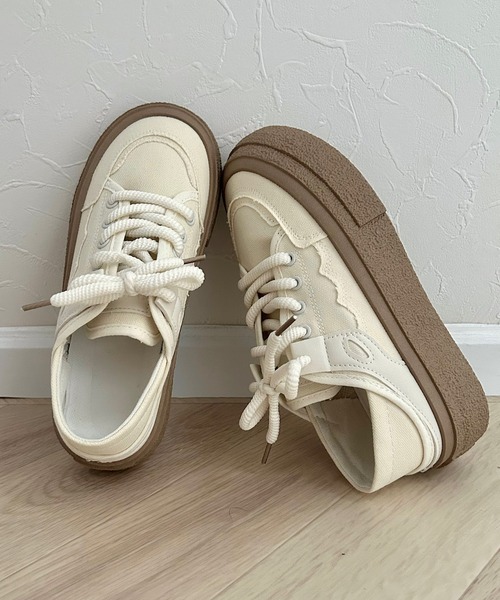 Cham.（チャム）の「カジュアルキャンバススニーカー（スニーカー