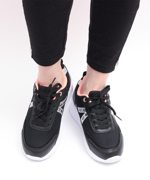 ALGY（アルジー）の「（ALGY）ロゴ入り エアクッションスニーカー（スニーカー）」 - WEAR