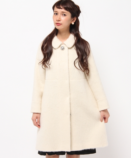 TOCCA（トッカ）の「CANDY CHECKコート（ステンカラーコート）」 - WEAR