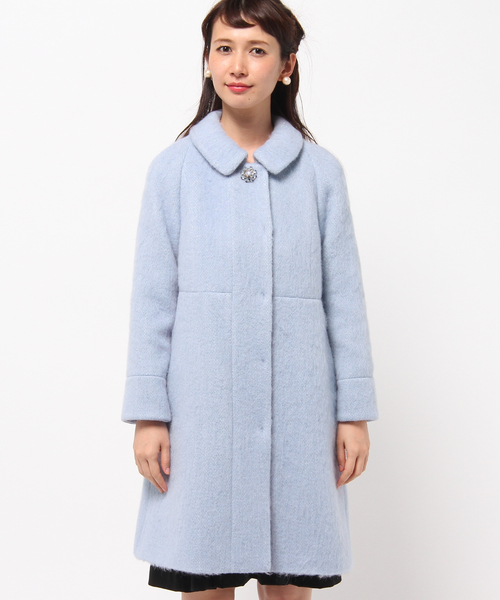 TOCCA（トッカ）の「CANDY CHECKコート（ステンカラーコート）」 - WEAR