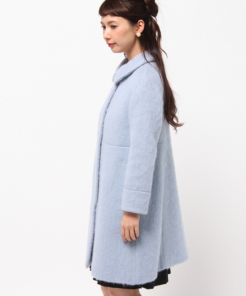 TOCCA（トッカ）の「CANDY CHECKコート（ステンカラーコート）」 - WEAR