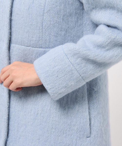 TOCCA（トッカ）の「CANDY CHECKコート（ステンカラーコート）」 - WEAR