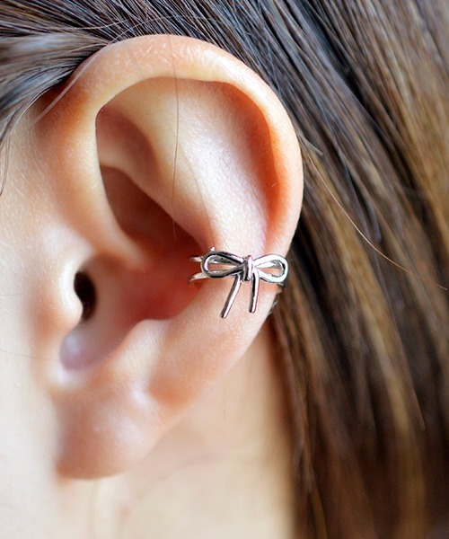 F&D : Tiny Ribbon earcuff（イヤーカフ）｜Fun & Daily（ファンアンドデイリー）のファッション通販 - ZOZOTOWN