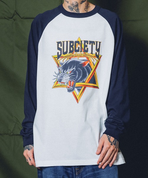 【セール】BLACK PANTHER RAGLAN L/S（Tシャツ/カットソー）｜Subciety（サブサエティ）のファッション通販 ...