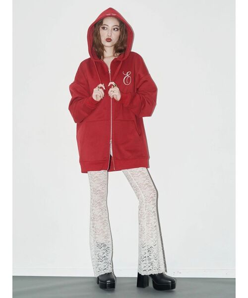 EVRIS（エヴリス）の「era bloom グラフィックジップパーカー（パーカー）」 - WEAR