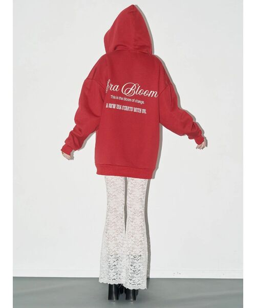 EVRIS（エヴリス）の「era bloom グラフィックジップパーカー（パーカー）」 - WEAR