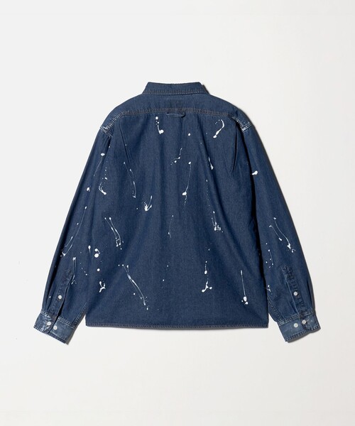 UNITED ARROWS（ユナイテッドアローズ）の「【別注】＜WESCOT＞スプラッシュ ペイント デニム シャツ（シャツ/ブラウス ...