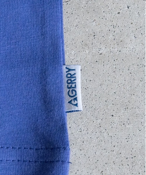 GERRY（ジェリー）の「【ag】〔GERRY/ジェリー〕USAコットン天竺フロントロゴプリントTシャツ/ルーズシルエット（Tシャツ ...