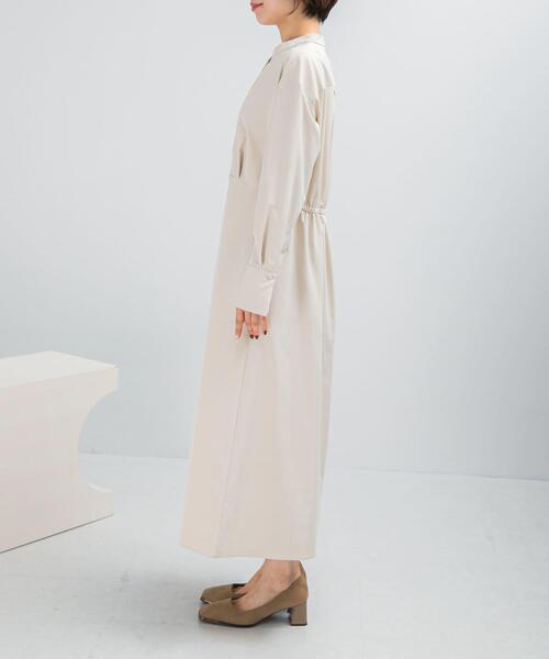 セール】ウォッシャブルウエストマークワンピース（ワンピース