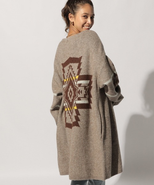 BAYFLOW（ベイフロー）の「PENDLETON(ペンドルトン)】別注ニットカーディガン（カーディガン/ボレロ）」 - WEAR