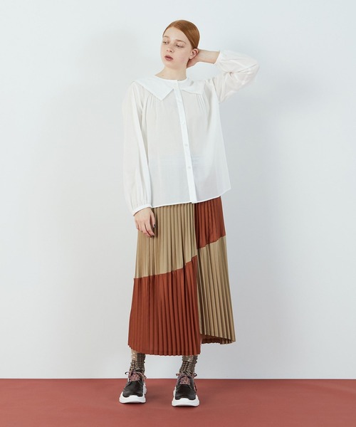 FRAPBOIS（フラボア）の「ヴァン・ダイク ブラウス（シャツ/ブラウス）」 - WEAR