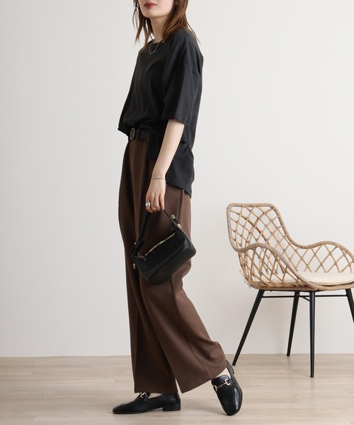 Arinomama（アリノママ）の「Arinomama 綿麻ワイドプルオーバー（Tシャツ/カットソー）」 - WEAR