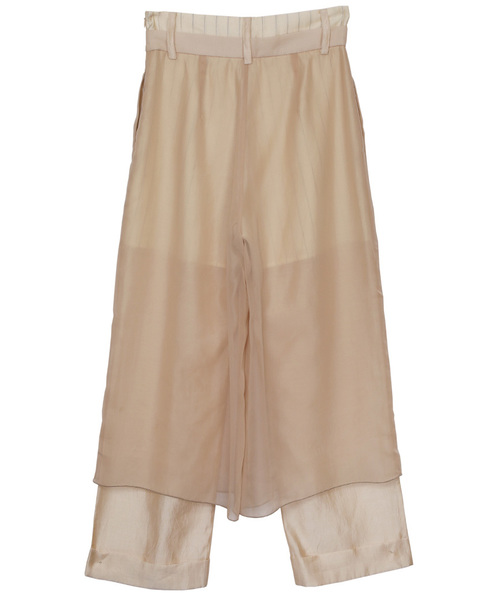 AMERI（アメリ）の「SKELETON LAYERED PANTS（その他パンツ）」 - WEAR