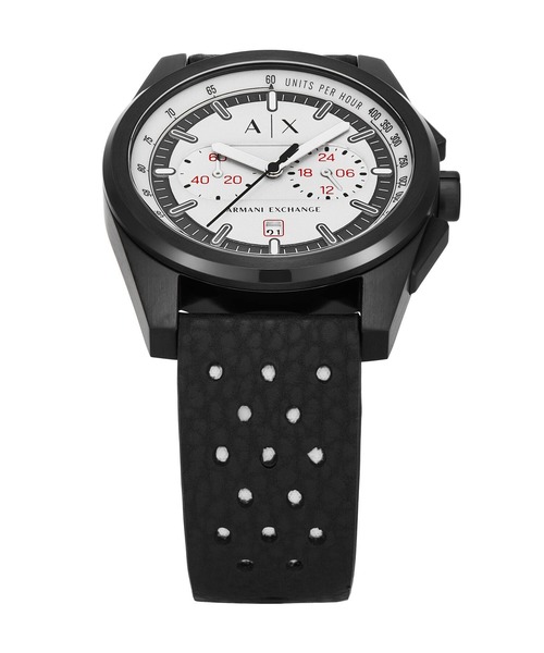 ARMANI EXCHANGE（アルマーニエクスチェンジ）の「アルマーニ・エクスチェンジ 腕時計 メンズ アナログ ラバー AX2865 ...