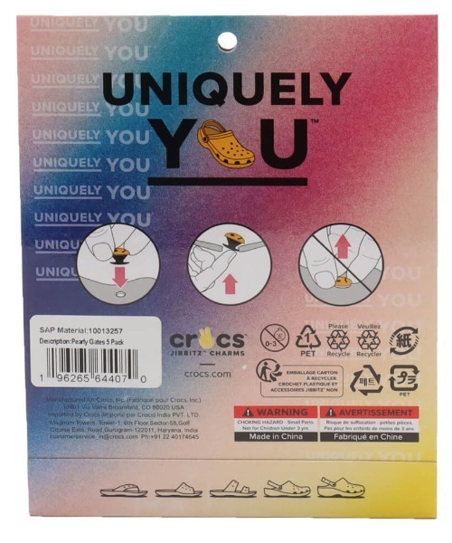 crocs JIBBITZ Pearly Gates 5 Pack / クロックス ジビッツ パーリーゲイト 5 パック（シューズアクセサリー ...
