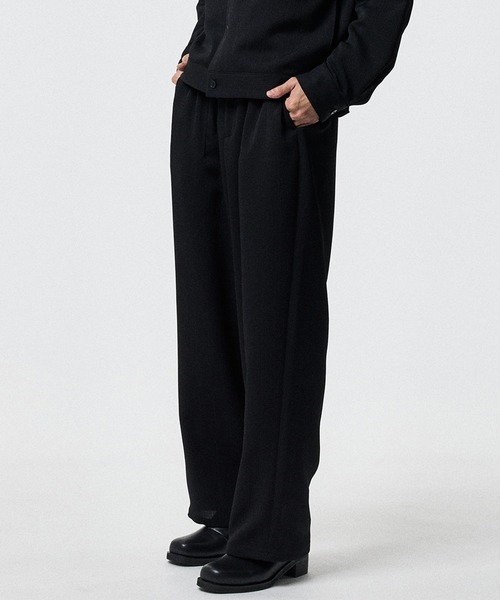 PLEATS DOUGI PANTS（スラックス）｜STUDIOUS（ステュディオス）のファッション通販 - ZOZOTOWN