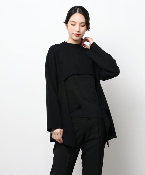 UN3D.（アンスリード）の「【UN3D.(アンスリード)】2WAY CAPE KT / 2WAYケープニット（ニット/セーター）」 - WEAR