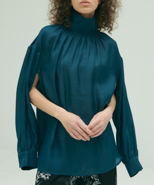 OPULENCE（オーピュレンス）の「ハイネック2WAYスリーブブラウス（シャツ/ブラウス）」 - WEAR