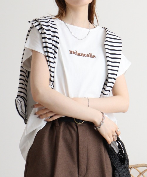 Arinomama（アリノママ）の「Arinomama タックフレンチプルオーバー（Tシャツ/カットソー）」 - WEAR