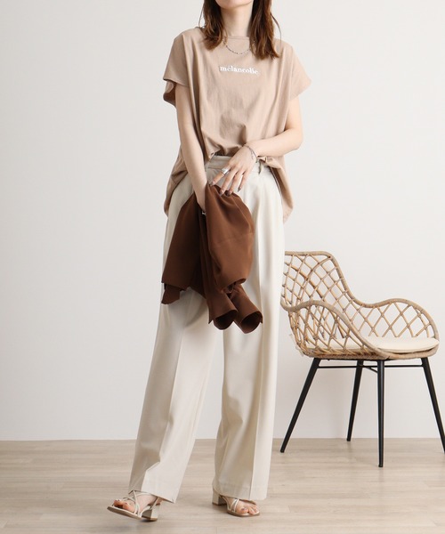 Arinomama（アリノママ）の「Arinomama タックフレンチプルオーバー（Tシャツ/カットソー）」 - WEAR