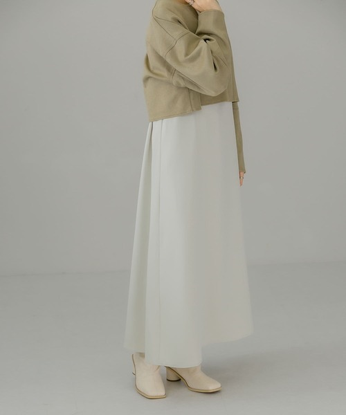 KBF（ケイビーエフ）の「『WEB/一部店舗限定』スエードトップスSETワンピース（ワンピース）」 - WEAR