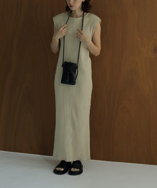 anuke(アンヌーク) 'Cutoff Rib Onepiece'カットオフリブワンピース/62410310（ワンピース）｜anuke（アン ...