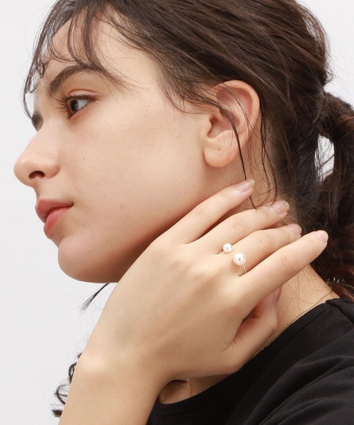 Wパールリング2 / 122125（リング）｜LAKOLE（ラコレ）のファッション通販 - ZOZOTOWN