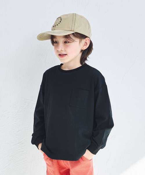 pairmanon（ペアマノン）の「【綿100%】胸ポケット ベーシック シンプル 長袖 Tシャツ（Tシャツ/カットソー）」 - WEAR