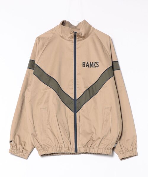 BANKS（バンクス）の「JACKET/BANKS JOURNAL(バンクスジャーナル)胸元ロゴナイロンジャケット（その他アウター）」 - WEAR