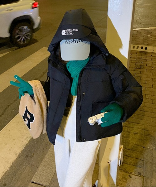 AMAJI（アマジ）の「オーバーサイズ中綿コート（その他トップス）」 - WEAR