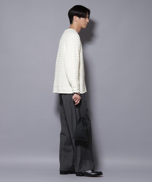 セール】ヴァーグケーブルラグランニット（ニット/セーター）｜NANO