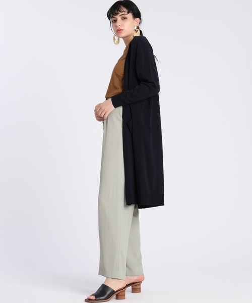 INED（イネド）の「【UVカット加工】ロングニットカーディガン（カーディガン/ボレロ）」 - WEAR